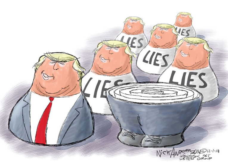 Political Cartoon on 'Manafort Defies Agreement' by Nick Anderson ...