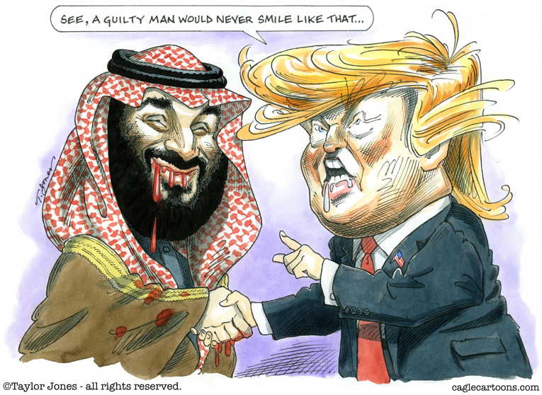 Political Cartoon on 'Saudi Prince Ordered Killing' by Taylor Jones ...