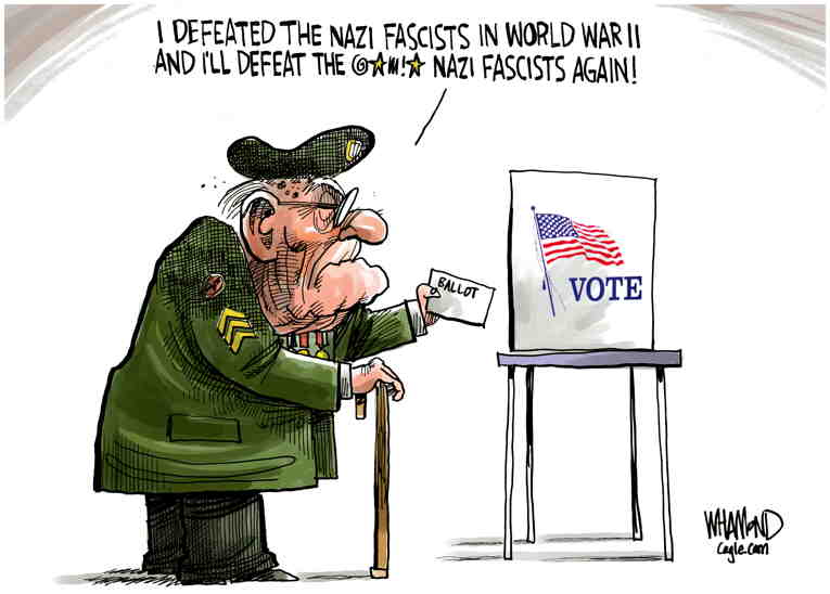 Political Cartoon on 'Undecided Voters Targeted' by Dave Whamond ...